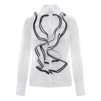 Elisabetta Franchi Blusen - - Blouses & Shirts - Damen - Wei&szlig; - M