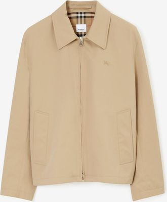 Burberry Harrington-Jacke aus Gabardine, Size: 44