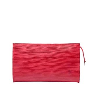 Louis Vuitton Pre-owned Epi Leather Pouch - Femme - Pre-owned - Rouge - Taille: ONE Size