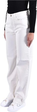 Max Mara Femme, Pantalons, Blanc, Taille: 34 FR Jeans Regular 5-pocket