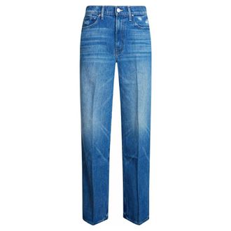 Mother Femme, Jeans, Bleu, Taille: W28 The Ditcher Roller Zip Skimp