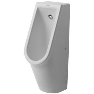 Duravit Starck 3 - Pissoir, Anschluss hinten, Rimless, Alpinwei&szlig; 0827250000 - Duravit