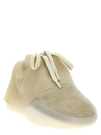 Fear of God Mens Beige Leather Sneakers
