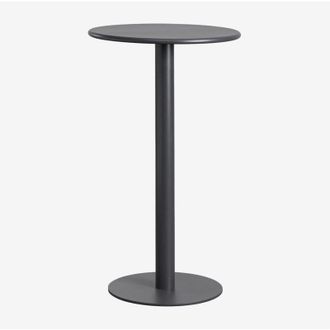 Sklum Sklum - Runder Stehtisch &Oslash;60 cm aus Metall Mizzi Grau Graphit