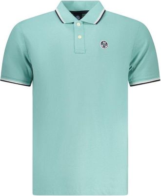 North Sails Azzurro Baumwolle Herren Poloshirt