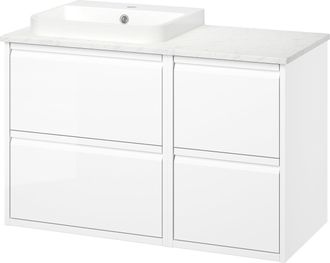 IKEA &Auml;NGSJ&Ouml;N / BACKSJ&Ouml;N Waschbeckenschrank/Waschbecken
