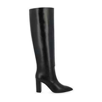 Via Roma 15 Kniehoher Stiefel in Schwarz - - Shoes - Damen - Schwarzk - 36 1/2 EU