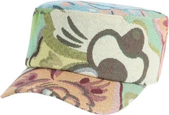 Kenzo casquette à motif en jacquard - Vert