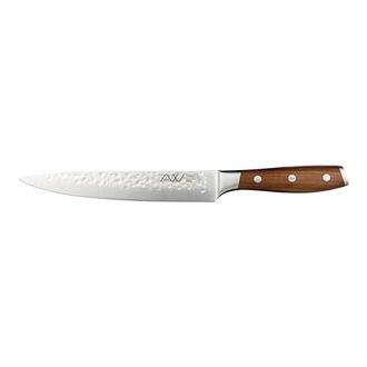 Rockingham Forge Ashwood 20 cm Kochmesser - Ultrascharfe Klinge aus Deutschem Edelstahl - Professionelles Kochmesser mit Antihaftbeschichteter Geh&auml;mmerter Oberfl&auml;che -