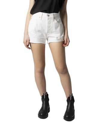 Levi's Damen Shorts in Wei&szlig;
