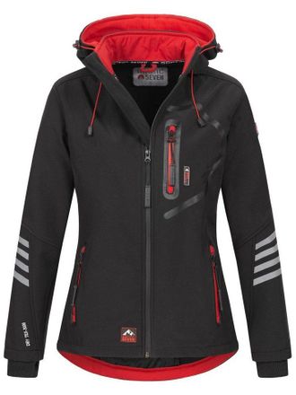 Arctic Seven Softshelljacke ASNicolia funktionale Outdoorjacke mit abnehmbarer Kapuze