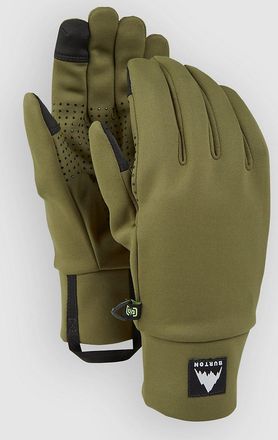 Burton Stretch Liner Gloves dried moss