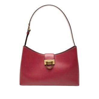 Ferragamo Pre-owned Leder Schultertasche - - Pre-owned - Damen - Rot - ONE SIZE