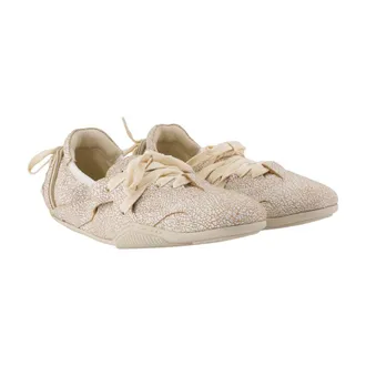 Acne Studios Womens Fn Wn Shoe000940 Trainers Leather Ivory Calfskin Shoes