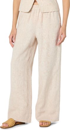 The Drop Bonni Pull On Linen Pant Hose, Natürliches Leinen, XL