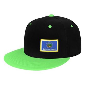 Generic Casquette De Baseball Drapeau du Comt&eacute; De Camden, New Jersey Chapeau De Golf Classique Respirante Casquette Trucker, pour Gar&ccedil;on, Les Loisirs, Hommes,