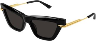 Bottega Veneta unisex, Accessoires, Noir, Taille: 54 MM Bv1241S Lunettes de soleil
