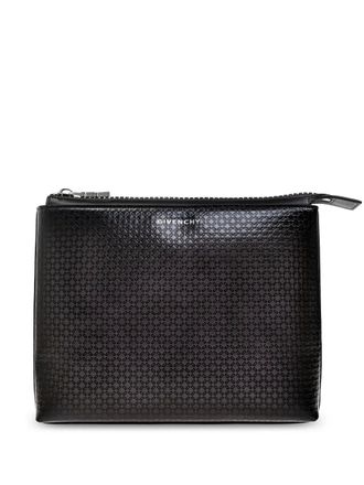 Givenchy pochette &agrave; monogramme 72 - Noir