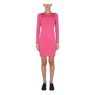 Moschino Femme, Robes, Rose, Taille: 38 FR Baroque Furnishing Dress