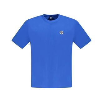 North Sails Crew Neck T-Shirt Kurze &Auml;rmel - - Tops - Herren - Blau - 2XL