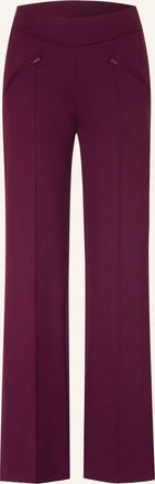 Smith & Soul Marlenehose Aus Jersey rot