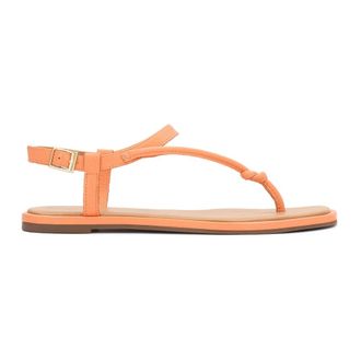 Kazar Flache Zehentrenner Sandale - - Shoes - Damen - Orange - 39 EU