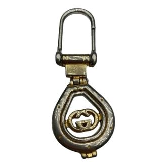 Gucci Pre-owned Vintage Porte-cl&eacute;s - Femme - Pre-owned - Gris - Taille: ONE Size