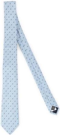 Au Printemps Paris Cravate motif fleuri en soie