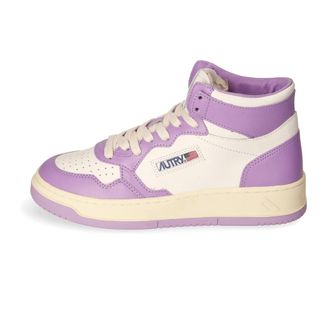 Autry Femme, Chaussures, Violet, Taille: 38 EU Baskets Mi-Montante
