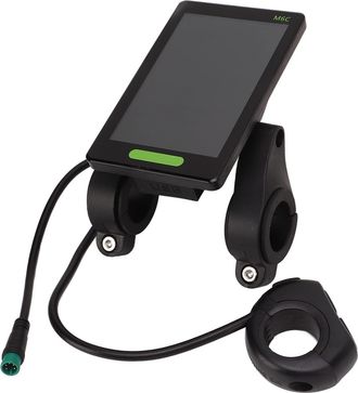 CHICIRIS LCD-Anzeigemessger&auml;t f&uuml;r Elektrofahrr&auml;der mit Geringer Ausfallrate, Gro&szlig;em Bildschirm f&uuml;r Einfache Anzeige, Wasserdichter Anschluss f&uuml;r den Langzeitge