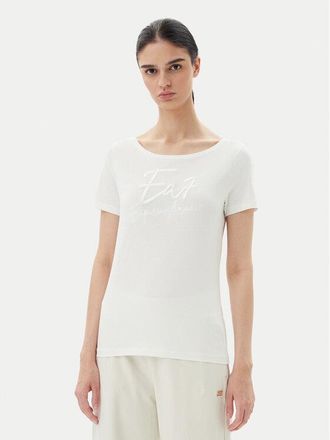 Emporio Armani T-Shirt 7W000184 AF10373 U0005 Écru Regular Fit