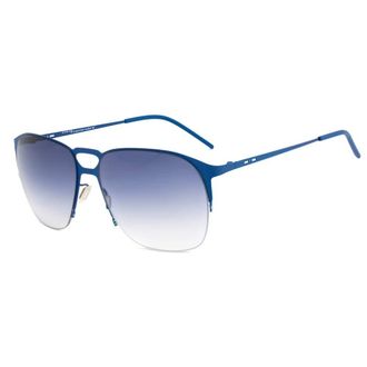 Italia Independent Damen 0211-022-000 Sonnenbrille, Blau (Azul), 57.0
