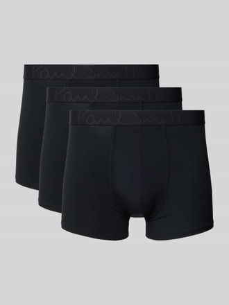 Paul Smith Trunks mit elastischem Label-Bund im 3er-Pack