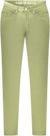 North Sails Homme, Pantalons, Vert, Taille: W33 Pantalon 5 Poches Stretch Dobby