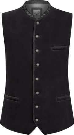 Stockerpoint Herren Trachtenweste Lorenzo I Größen 46-64 I Traditionelle & hochwertige Weste mit verstellbarem Riegel I Perfekt für Trachten & Festlichkeiten