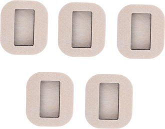 DOITOOL 5 Stück Möbelgleiter mit Filz rutschfeste Pulley Chair Pads für Bürostuhl Verschleißfeste Bodenschoner für Fliesenböden Geräuschreduzierend und Kratzf