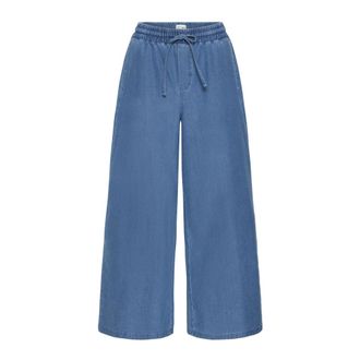 Ichi Kate Denim Wide Jeans - - Jeans - Damen - Blau - S