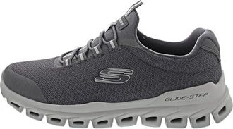 Skechers Baskets Glide-Step Sylo pour Homme, Charbon, 45 EU