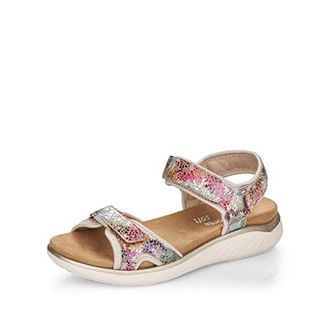 Remonte Sandales D7752 pour femme, multicolore, 38 EU