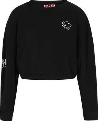 Mymo Sweatshirt Frauen Schwarz