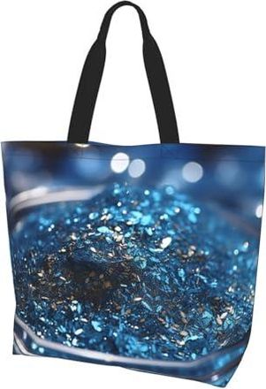 Generic Poudre Bleue Sac Fourre-Tout L&eacute;ger Sacs Imperm&eacute;able Sac Fourre Tout Pour Quotidienne Plage Gym