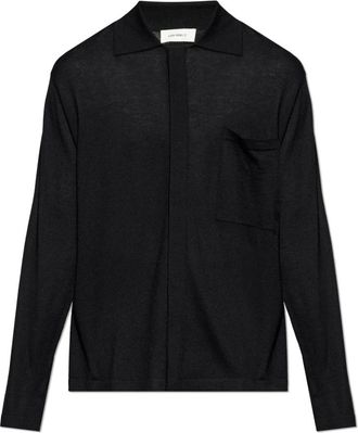 Lisa Yang Homme, Pulls, Noir, Taille: L Kieran Cardigan