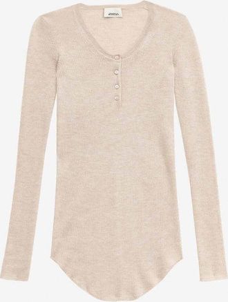 Isabel Marant Pull Idite - Femme - Beige - Taille 34 - Isabel Marant