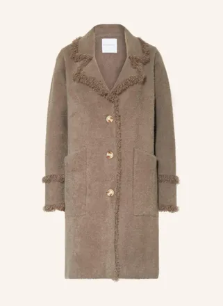 Rino&Pelle Rino & Pelle Strickmantel Catena beige