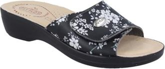 FLY FLOT Sandales à rayures florales. - Noir - Noir, 39 EU EU