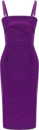 Dolce & Gabbana Knielanges Kleid - Lila