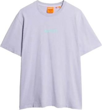 Superdry Homme, Tops, Violet, Taille: XL T-shirt logo ville pour homme