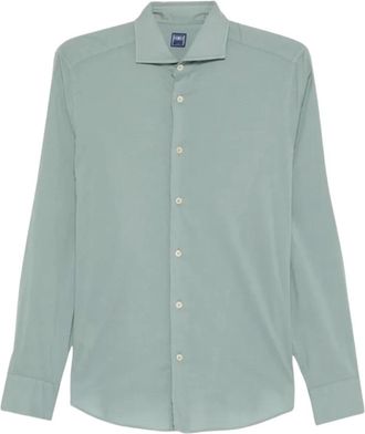 Fedeli Homme, Chemises, Vert, Taille: M Casual Chemises