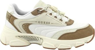 Guess Femme, Chaussures, Blanc, Taille: 40 EU Baskets