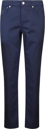 Brunello Cucinelli Homme, Pantalons, Bleu, Taille: 2XL Jeans slim